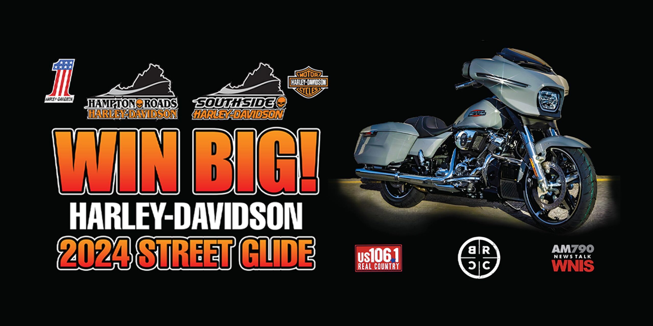 Win a Harley Davidson 2024 Street Glide – WNIS